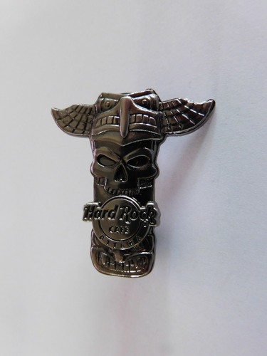 Hard Rock Cafe HRC 2007 Limited Edition 3-D SILVER SKULL Series Pin ...