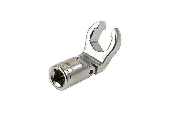 22mm ON 1/2 DRIVE UJ STYLE CROWS FEET CROWFOOT SPANNER SOCKET WRENCH ...