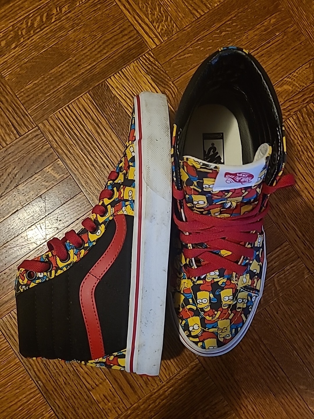 Vans CUSTOM Bart Simpson Shoes - Gem