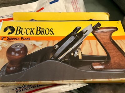 buck bros. 9" smooth wood plane carpentry tool | eBay
