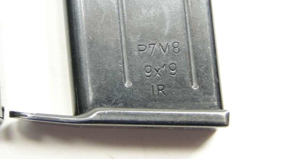 HK P7-M8 MAGAZINE HECKLER & KOCH P7 MAGAZINE FACTORY 8RD MAG (RARE) | eBay