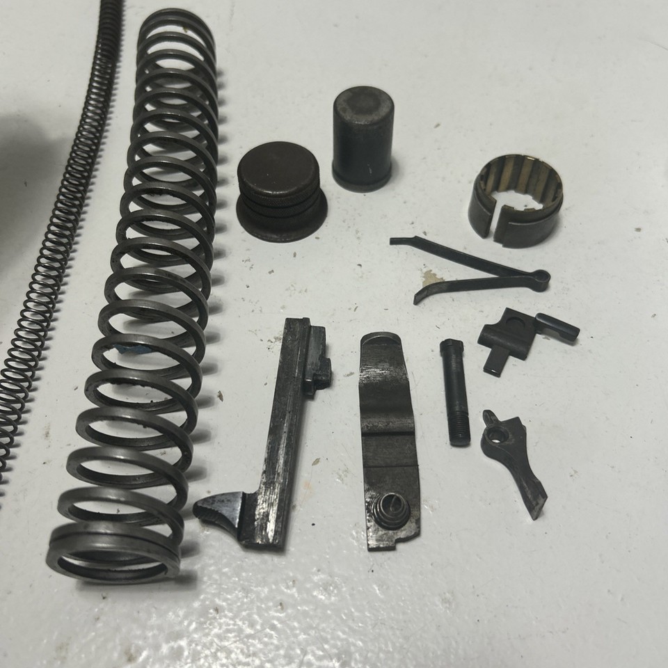 USED REMINGTON MODEL 11 MISC PARTS TRIGGER GUARD HAMMER SCREWS SPRINGS ...