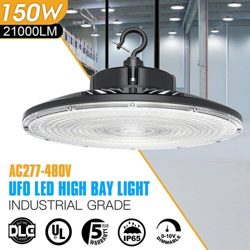 480V 150W UFO High Bay Light Fixtures Industrial Commercial Warehouse ...
