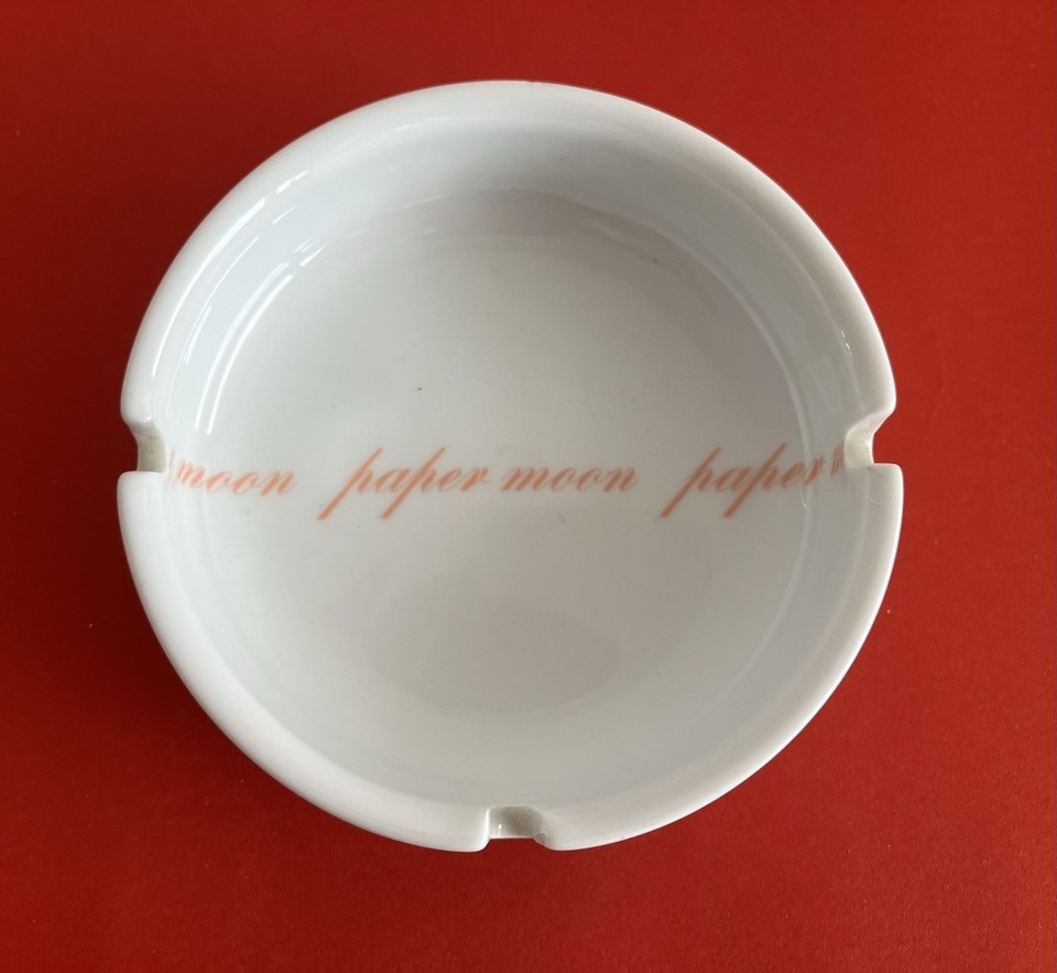 Paper Moon and Bice Milan Restaurants Vintage Ashtrays | eBay