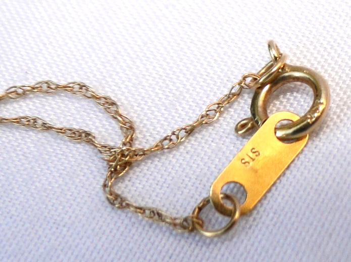 14k Gold STS Citrine Diamond Bar Pendant Necklace | eBay