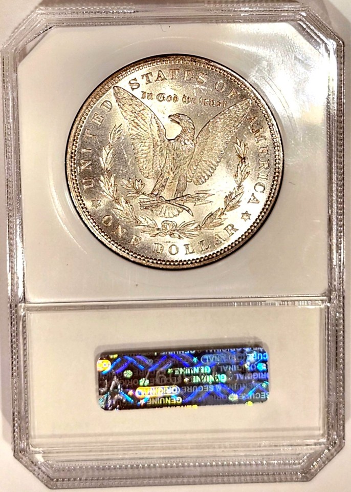 1880-P Morgan Dollar Gem BU + Fully Struck Frosty Album Toned Luster | eBay