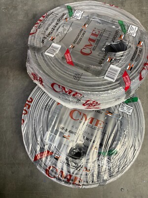 CME 250 ft 12/2 Solid NM-B AWG w/Ground Romex Wire Cable 12-2 UF ...