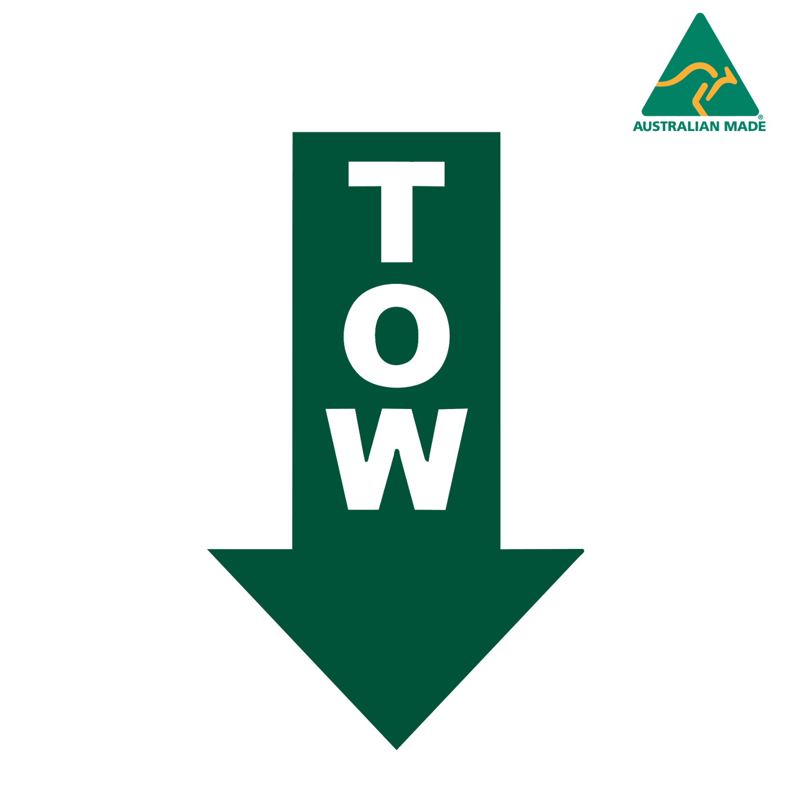 Tow Hook Arrow JDM Vinyl Decal Sticker 9 cm x 5.5 cm | eBay Australia