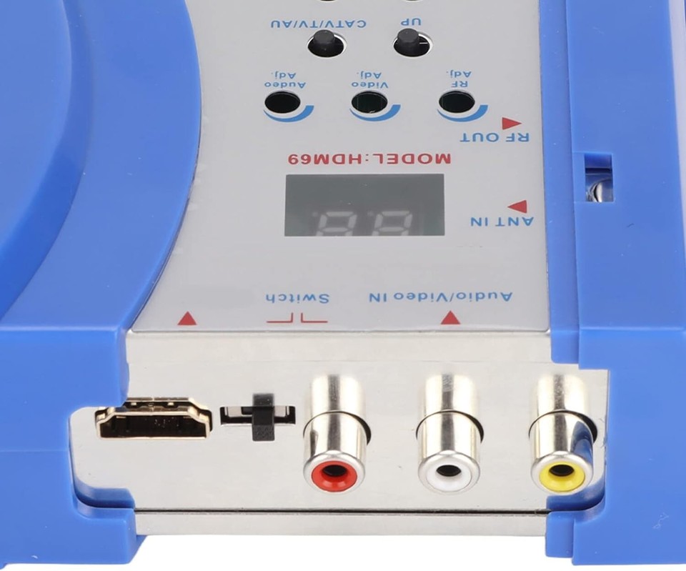 HDMI Modulator RF Modulator for PAL NTSC Format, Composite VHF UHF AV ...