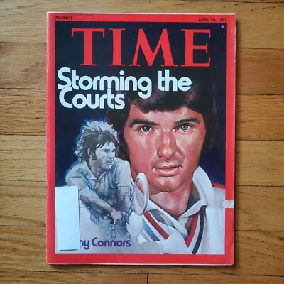 Time Magazine Jimmy Connors Difficulty Being Henry Kissinger April 28 ...
