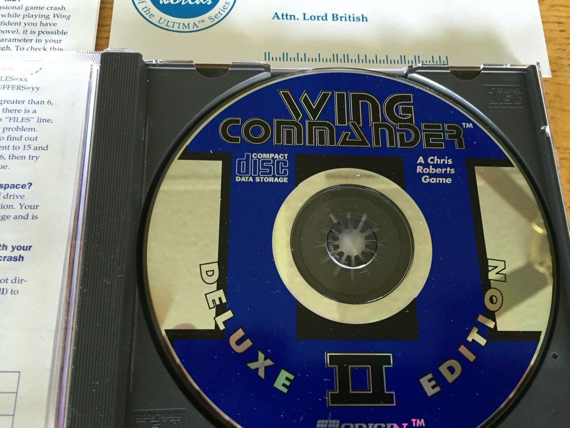 Wing Commander II: Vengeance of the Kilrathi (PC, 1991) - European ...