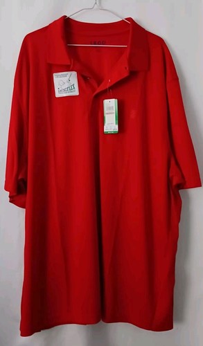 NEW Mens Izod Golf Polish Red Polo Shirt shirt 3XL TALL 14056153092| eBay