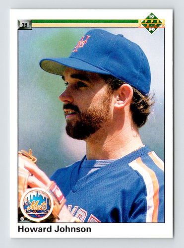 1990 Upper Deck Card, #263 Howard Johnson, New York Mets | eBay
