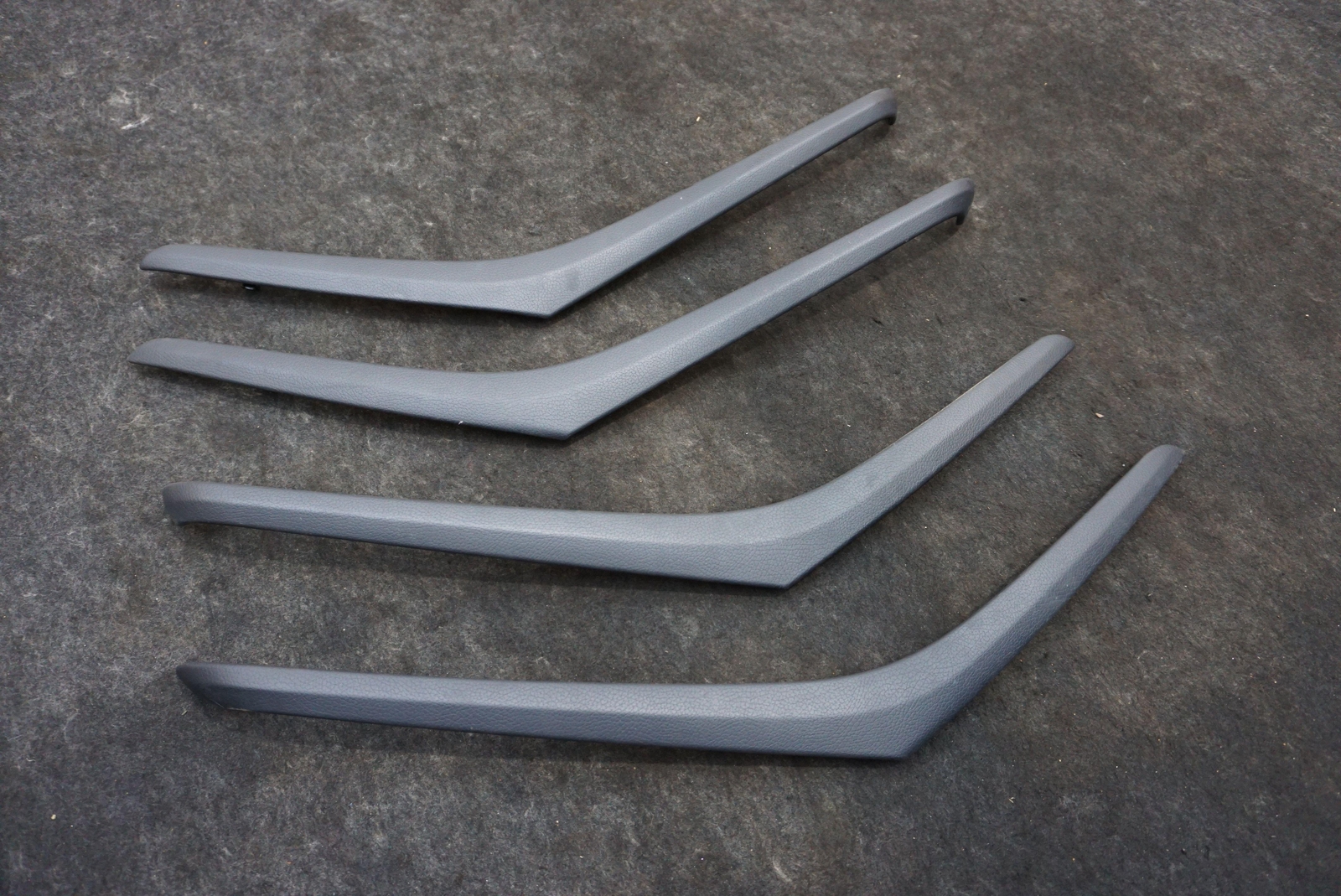 Front & Rear Leather Door Accent Trim 2227200222 2227300522 Mercedes ...