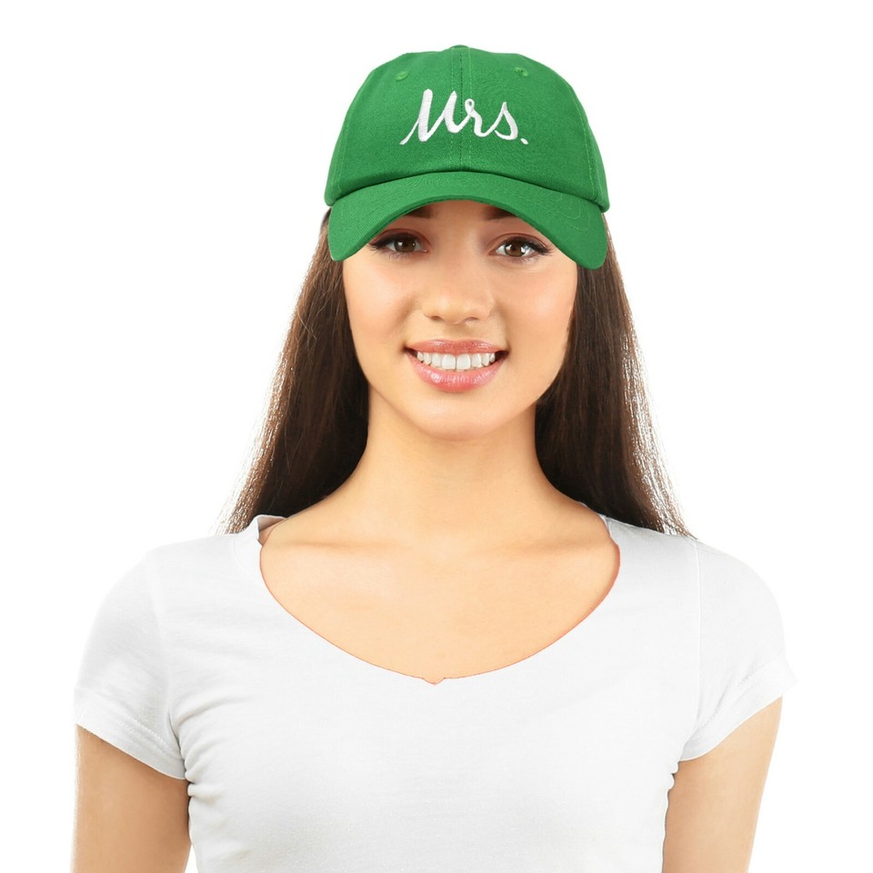 DALIX Mr. and Mrs. Baseball Cap Bride Groom Matching Hats Couples Set ...