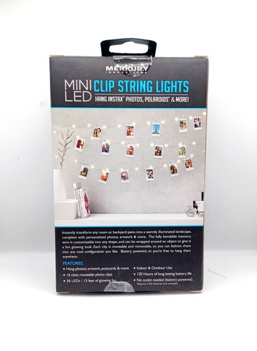Mini LED Clip String Lights - Hang Instax Photos, Polaroids & More. | eBay