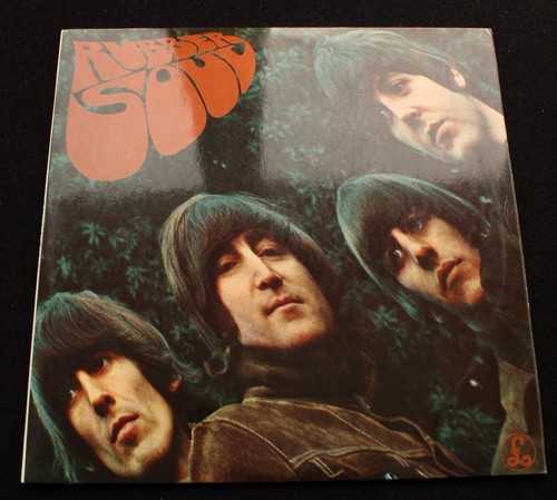 BEATLES Rubber Soul Denmark / UK 1965 MISPRINT cover LP Upside Down ...