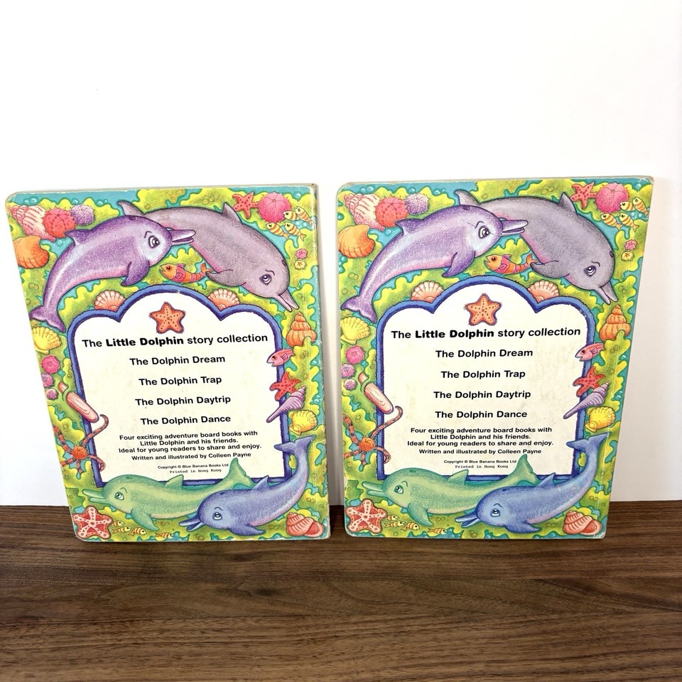 Blue Banana Books The Little Dolphins' Adventure 2 Book Set Colleen ...