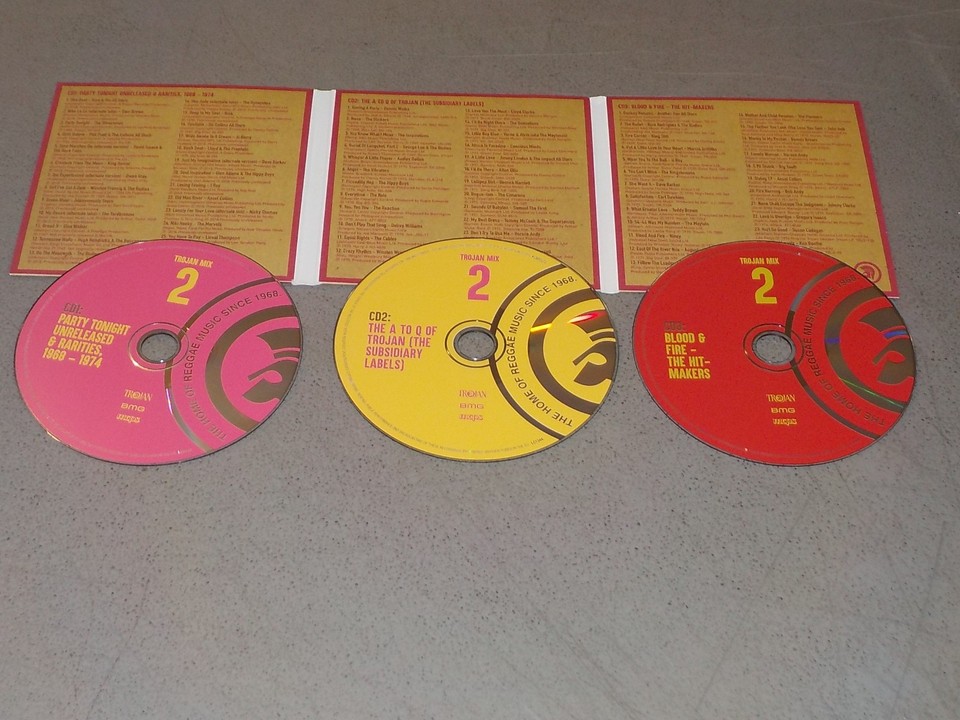 TROJAN Reggae Music Rare 3x Disc CD Set Nice! AV1962 | eBay
