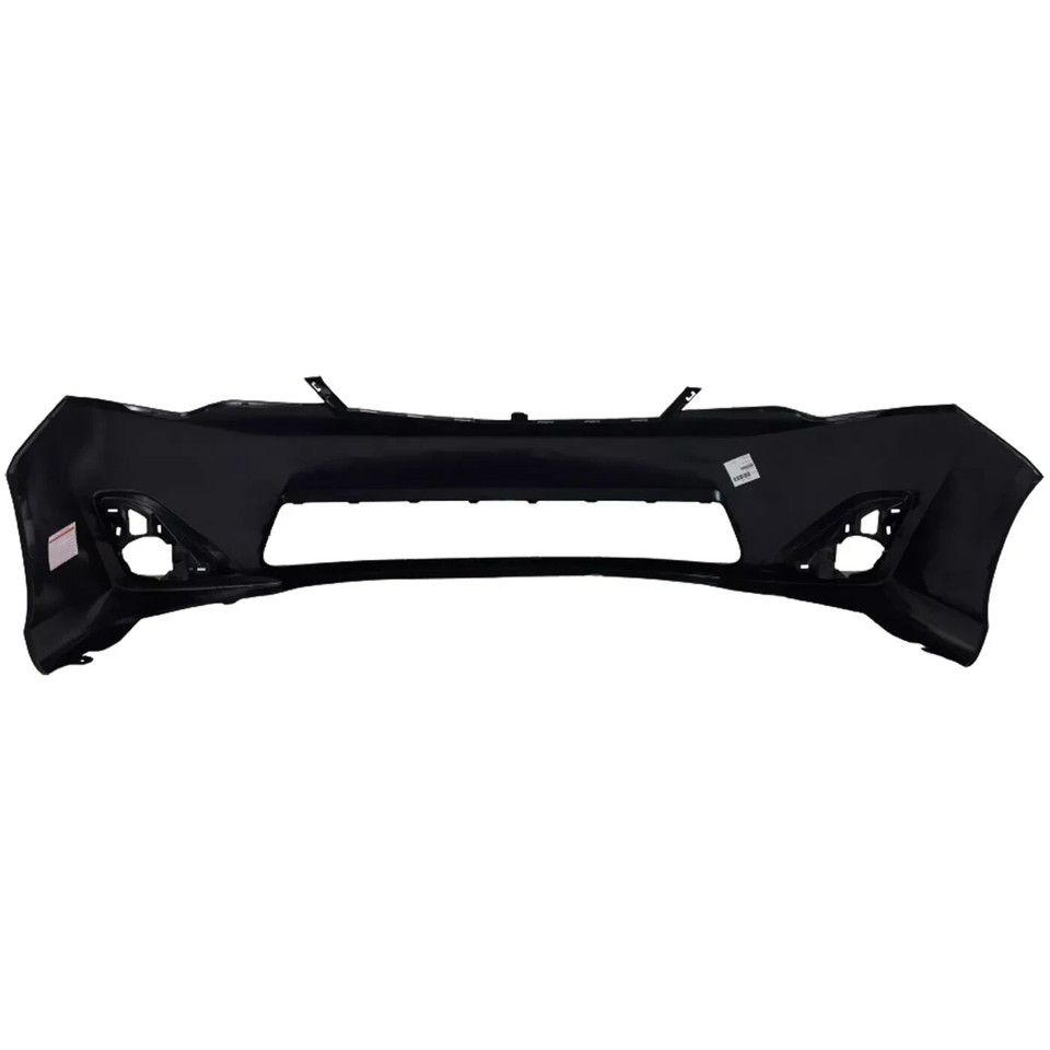 New Front Primed Bumper Cover For 2012-2014 Toyota Camry L LE XLE ...