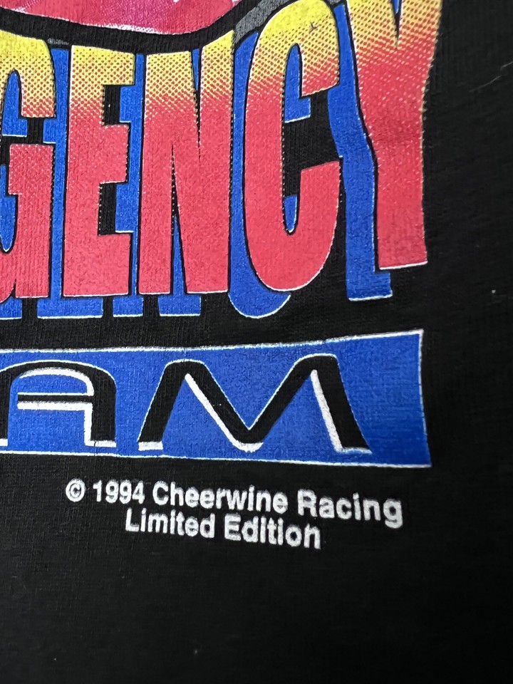 Vtg 90s Morgan Shepherd T Shirt Nascar Cheerwine Racing USA THRASHED ...