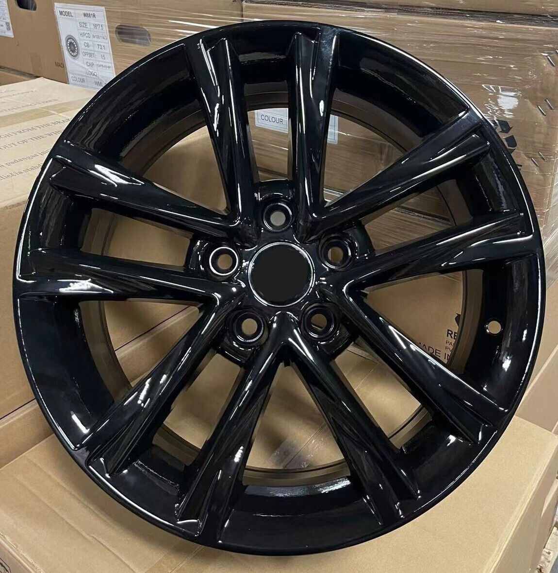 17" WHEELS FOR LEXUS IS250 IS300 CAMRY 17x7 +40 5x114.3 CB73.1 GLOSS ...