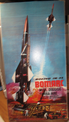 VINTAGE 1982 Revell Lodela Boeing IM-99 Bomarc Model Kit 209~NEW/SEALED ...
