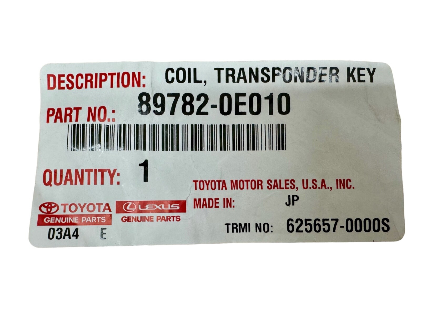 15-17 CAMRY 14-19 HIGHLANDER TRANSCEIVER IMMOBILIZER MODULE NEW OEM ...