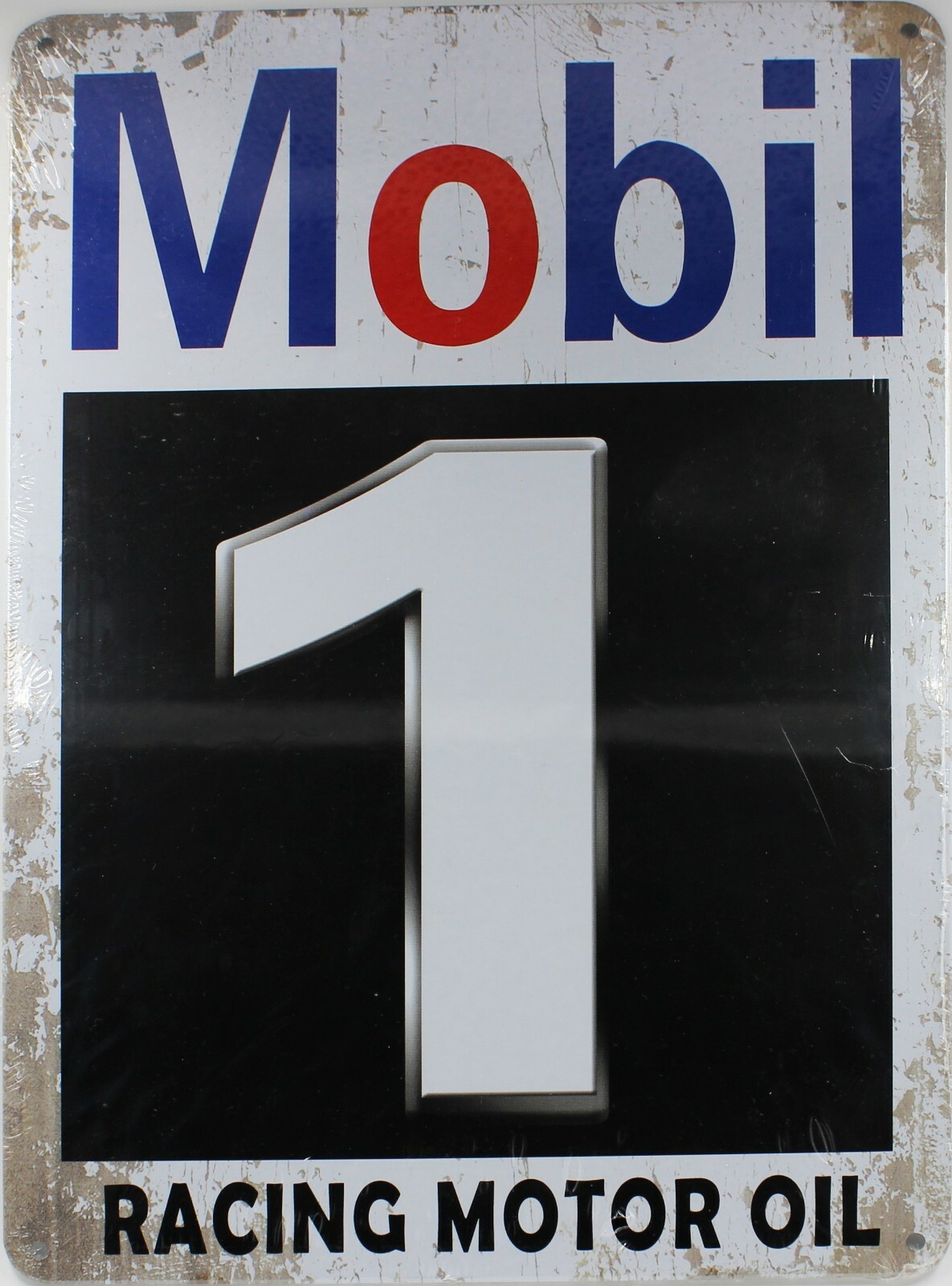 Mobil Motor Oil Tin Sign Gift Bar Man Cave Shed Metal Garage Retro ...