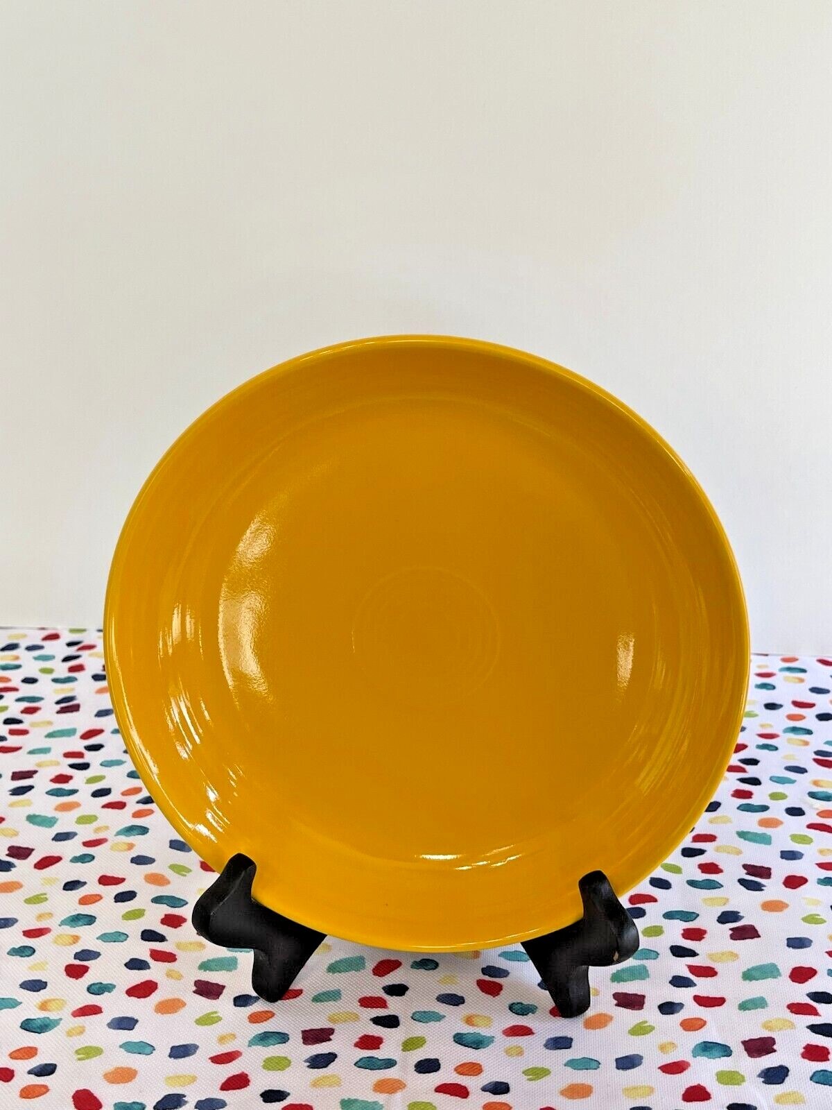 Fiestaware Daffodil Luncheon Bowl Plate Fiesta Yellow 8.5 inch Deep ...