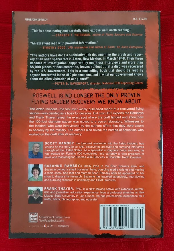Aztec UFO Incident : The Case, Evidence, and Elaborate Cover-Up of One ...
