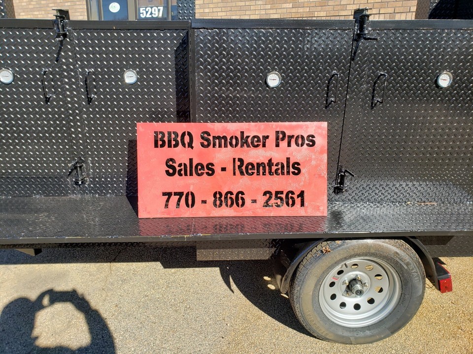 HogZilla BBQ Smoker Cooker Grill Trailer Tailgate Food Truck Catering ...