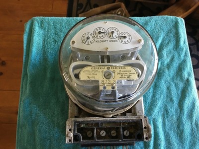 Electrical Meters - Vintage General Electrical