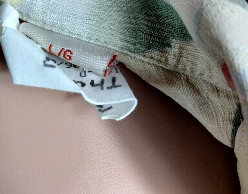 Tommy Bahama 100% Silk Shirt Mens Sz L Yellow Floral Button Down Shirt ...