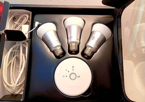 Philips 426353 Hue Personal Wireless Lighting 3 Pack Color Bulb Starter ...
