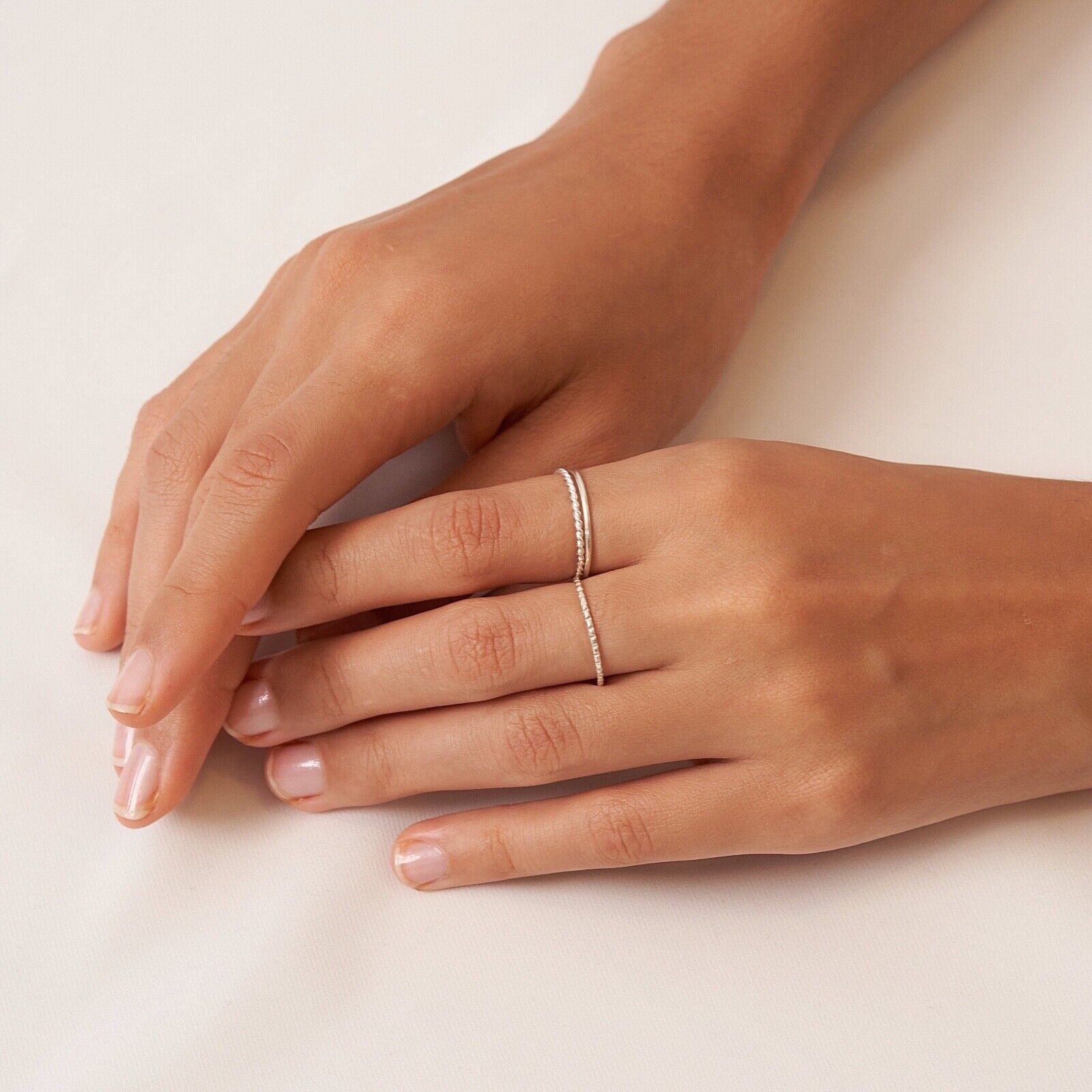 Thin Stacking Rings Set | eBay