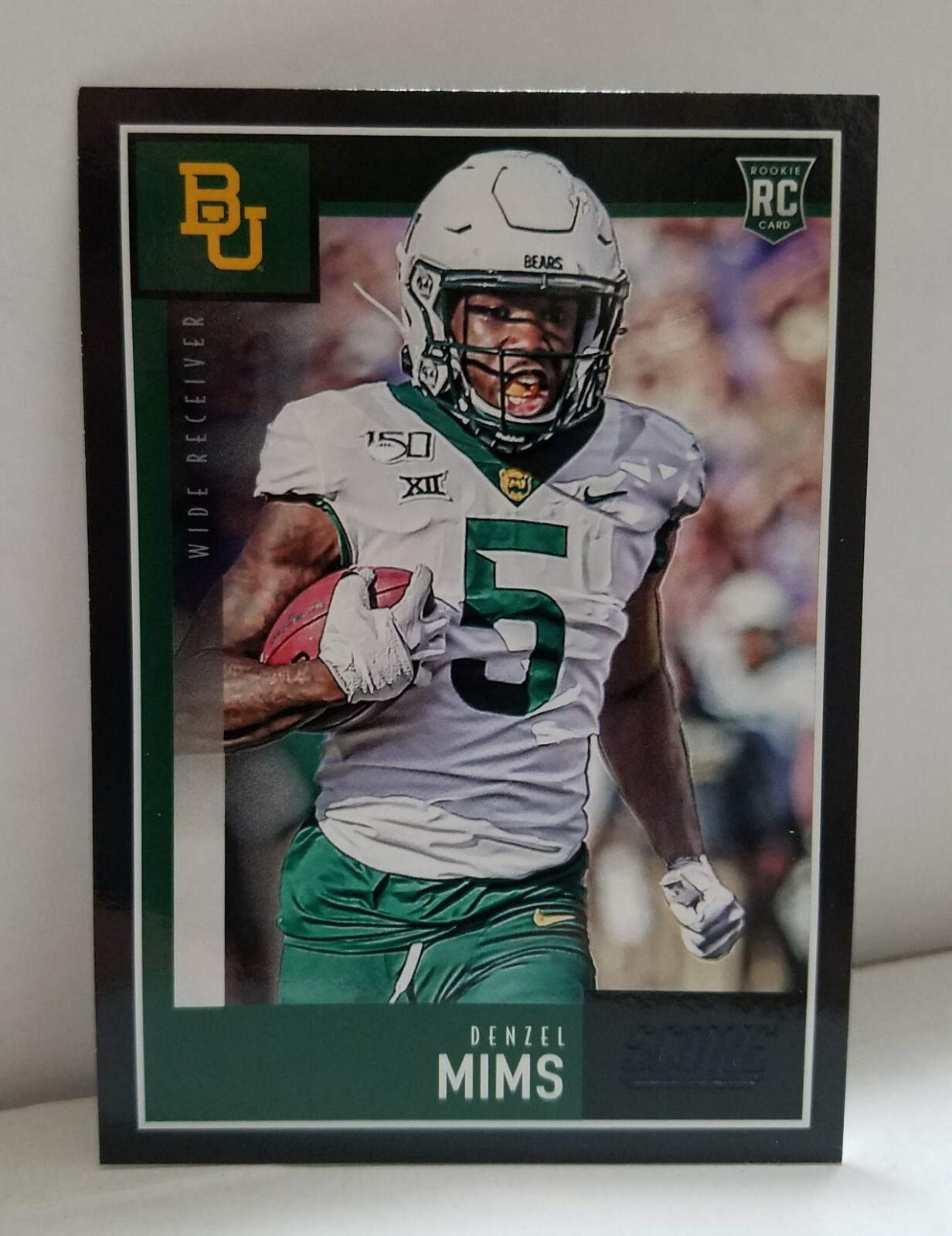 2020 Score Denzel Mims Black Parallel RC #419 Baylor / New York Jets | eBay