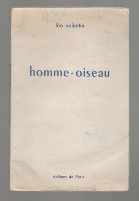AVIATION- HOMME-OISEAU -LEO VALENTIN 1954 | eBay