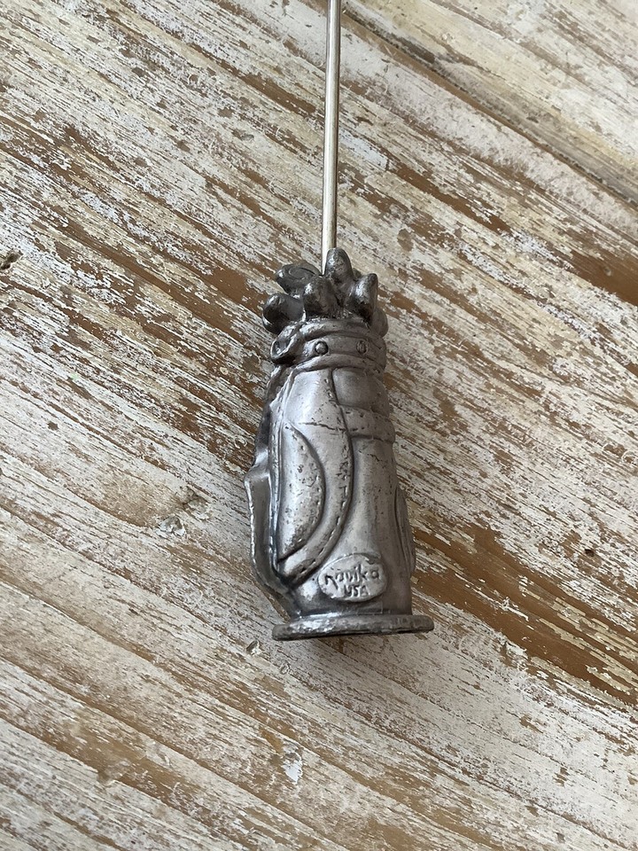 Navika USA Golf Bag Pewter Place Card or Photo Holders Set Of 8 | eBay