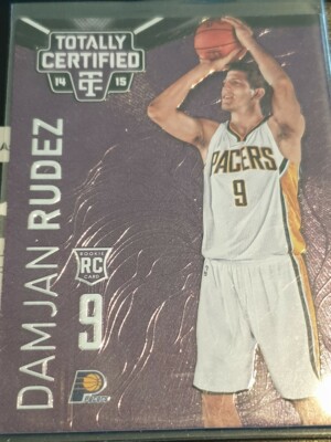 2014-15 Totally Certified Damjan Rudez Rookie #ed/49 Indiana Pacers ...