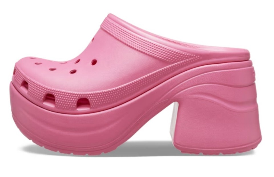 Crocs Siren Clog Hyper Pink Bone Pink Crush Black Women's Sizes 5 6 7 8 ...