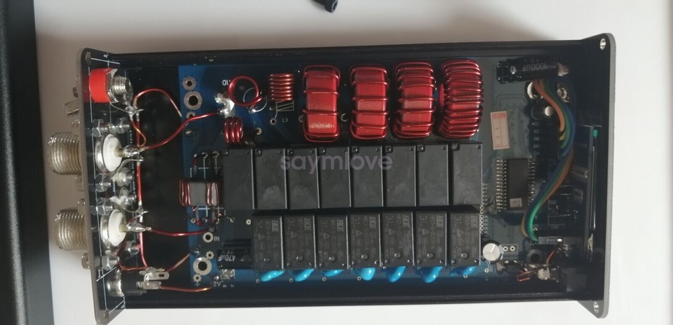 New ATU-130 200W HF Automatic Antenna Tuner 3.5-54MHz Shortwave Antenna ...