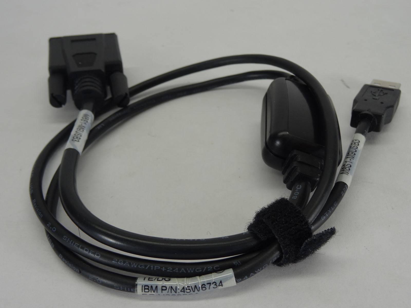 45W6734 IBM 2812 USB TO SERIAL FEMALE CABLE | eBay