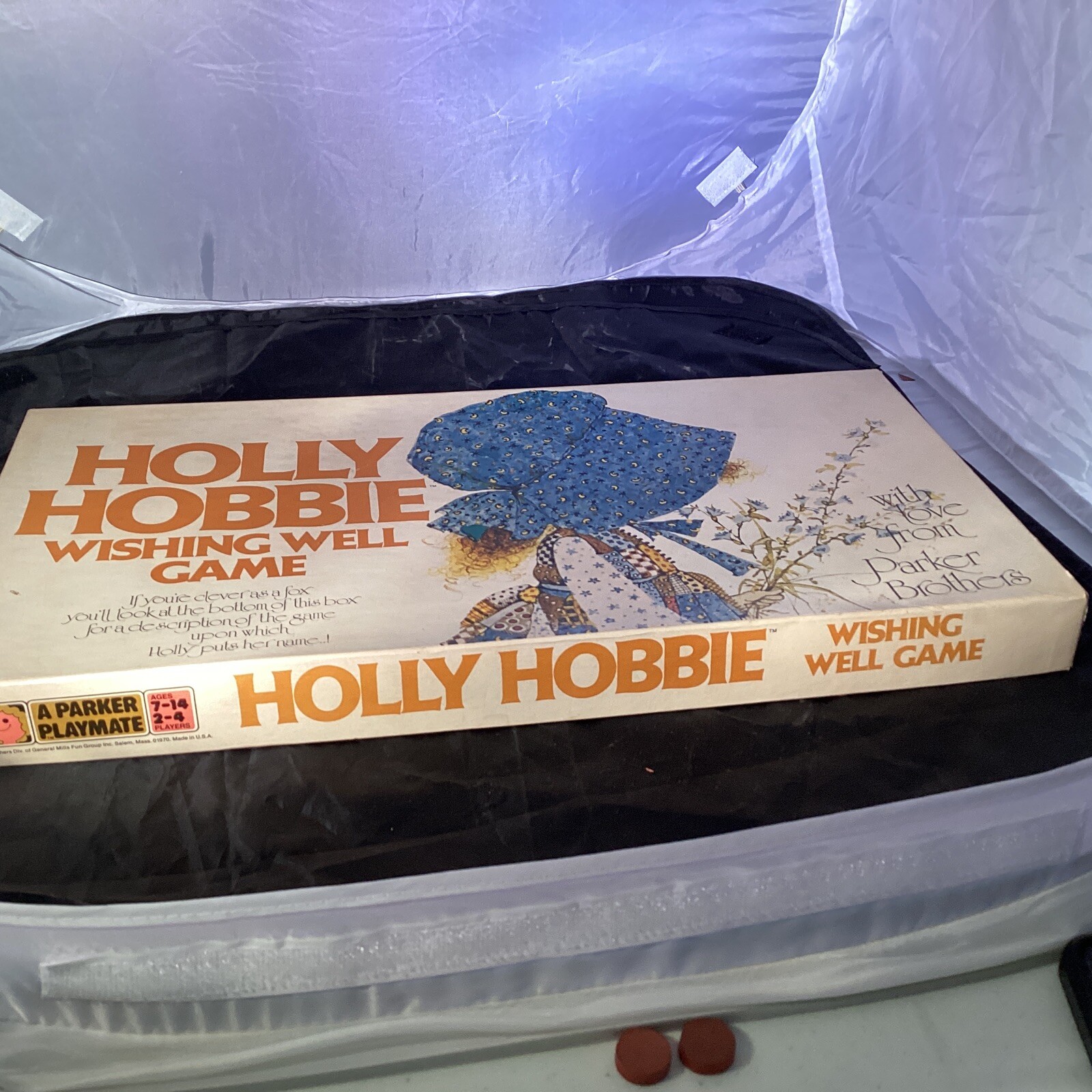 Vintage 1976 Parker Brothers Holly Hobbie Wishing Well board game "complete" | eBay