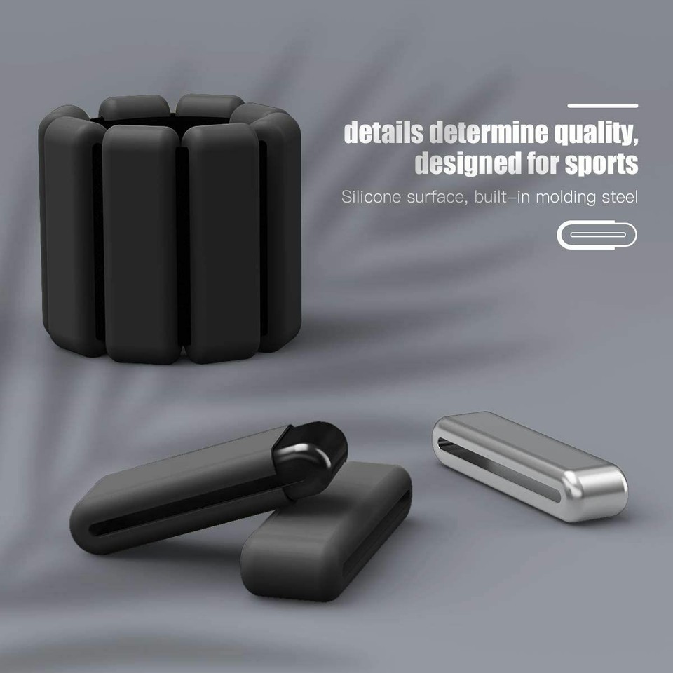 GYM Fitness Ankle Wrist Weights Hand Leg Straps YOGA Sport Equipment ...