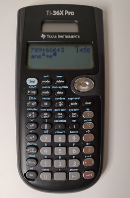 Texas Instruments TI-36X Pro Scientific Calculator TESTED WORKS | eBay