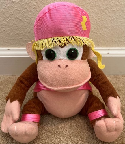 Nintendo Dixie Kong Super Donkey Kong 2 Plush Doll Rare | eBay