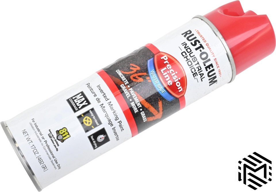 Case of 12 - Rust-Oleum Inverted Marking Paint - Safety Red - 203038 | eBay