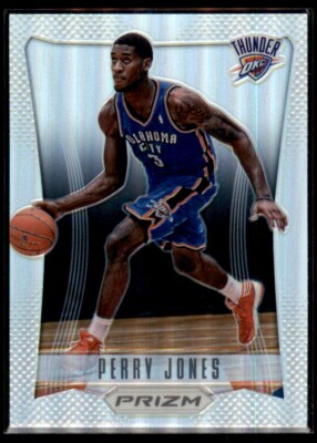 2012-13 Panini Prizm Silver Perry Jones Rookie Oklahoma City Thunder ...