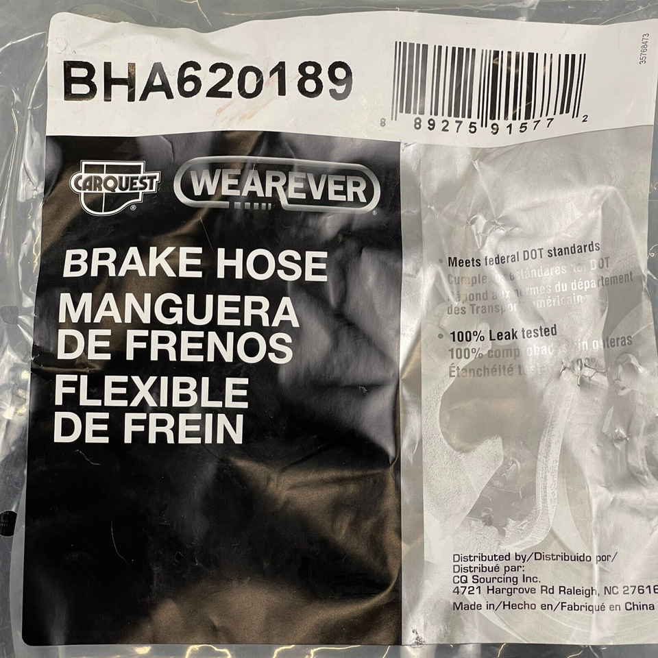 Carquest Brake Hose BHA620189 | eBay